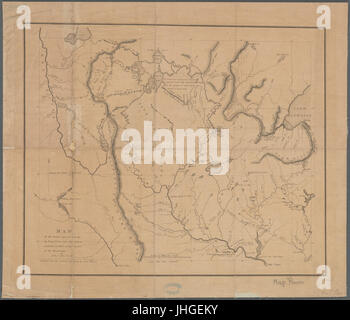 Map of the route passed over by an expedition into the Indian country ...