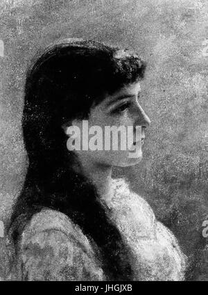 Lev Lerch 1856-1892 - Podobizna E. K. Lisky Stock Photo - Alamy