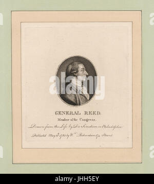 General (Joseph) Reed, member of the Congress Stock Photo - Alamy