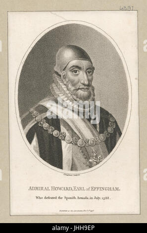 Admiral Howard, Earl of Effingham Stock Photo - Alamy