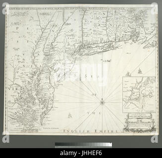 A new map of New England, New York, New Iarsey, Pensilvania, Maryland ...