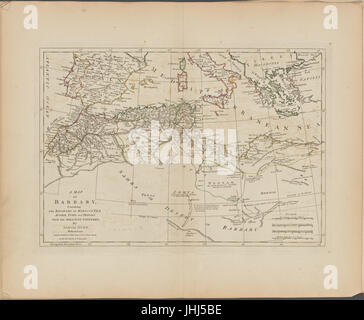 17th century Map of Fez and Morocco Stock Photo - Alamy