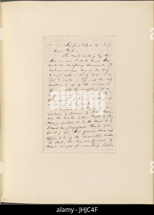 Ticknor, (William D.), ALS to. Apr. 24, 1856 Stock Photo - Alamy
