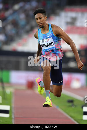 Chris Benard (USA) places fifth in the triple jump at 55-2 (16.81m) in ...
