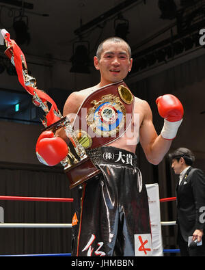 Nihito Arakawa (JPN), JULY 11, 2017 - Boxing : Nihito Arakawa of Japan ...