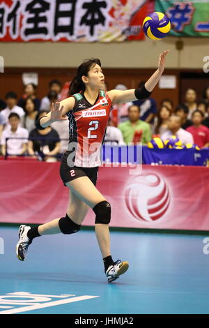 Sendai, Japan. 14th July, 2017. Sarina Koga (JPN) Volleyball : FIVB ...