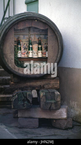 German type wine cellar; Turckheim; Alsace; France Stock Photo - Alamy