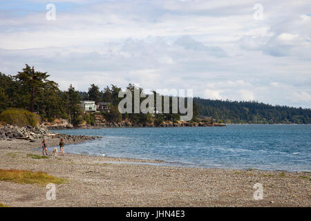 La Conner Campground, Swinomish Indian Reservation, Skagit Bay, Fidalgo ...