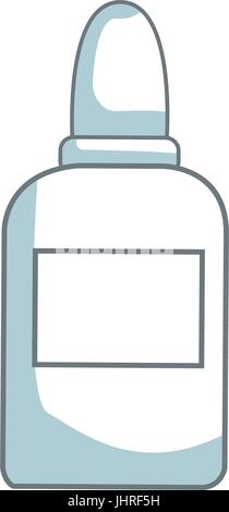 glue bottle school utensil background Stock Vector Image & Art - Alamy