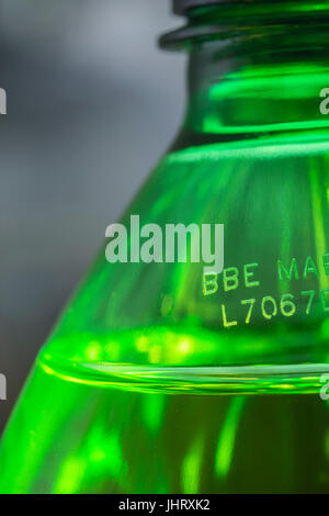 BBE / Best Before End date on neck of PTFE bottle - BBE is sometimes ...