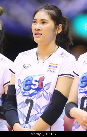 Sendai, Japan. 15th July, 2017. Supattra Pairoj (THA) Volleyball : FIVB ...