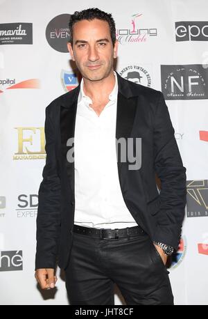 Local Caption *** Trecase (Na) White Party In the photo Matteo Viviani ...