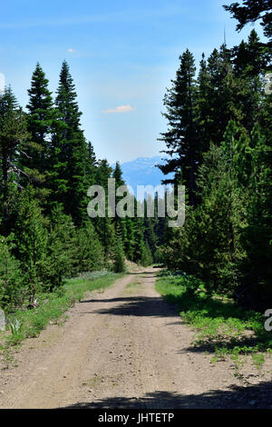 View from Warner Mountains, Modoc County, California Stock Photo - Alamy