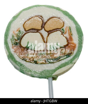 Colored sweet candy, lollipop sticks, Saint Nicholas sweets, Christmas ...