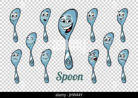 Vector illustration of a teaspoon emoticon Stock Vector Image & Art - Alamy