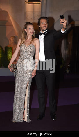 Sara Foster arriving at the Wimbledon Champions Dinner 2017, at the ...
