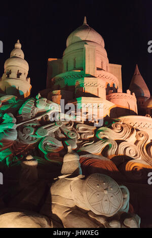 Sand Sculptures in Kuwait in the Middle East Stock Photo - Alamy
