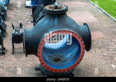 Warsaw historic water supply installation Stock Photo - Alamy