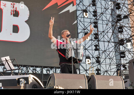 KIEV, UKRAINE - JUNE 28, 2017: Popular Ukrainian dance comedy singer ...