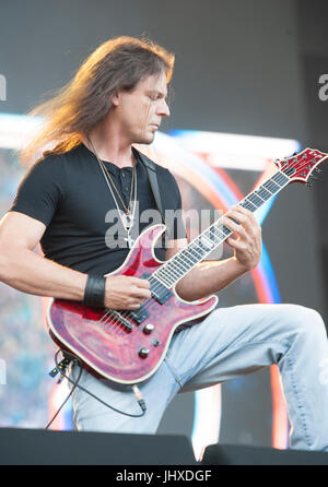 July 14, 2017 - Quebec City, Quebec; CAN - Singer SIMON WARD of the ...
