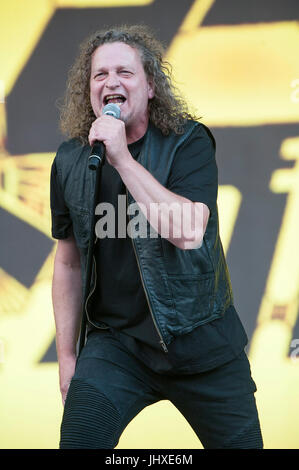 July 14, 2017 - Quebec City, Quebec; CAN - Singer SIMON WARD of the ...