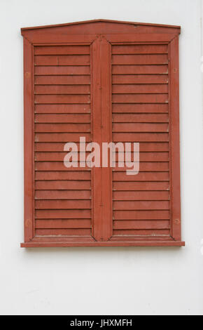 Brown wooden wall with glass window at Japanese traditional house ...
