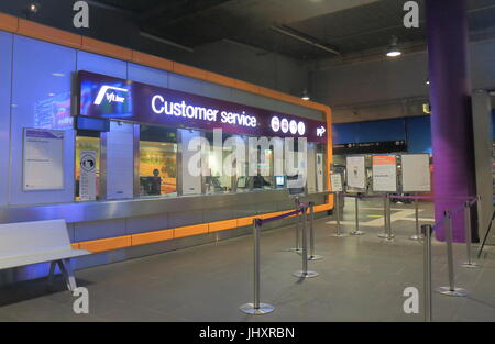 Vline ticket office at Southern Cross train station Melbourne Australia ...