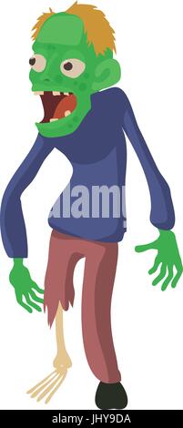 Zombie without head icon, cartoon style Stock Vector Image & Art - Alamy