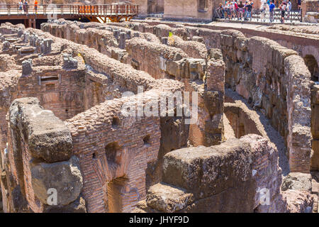 ROME, ITALY - JUNE 22, 2017: Architectural detail from of St. Angelo ...