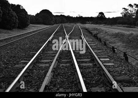Rail transport. Intersecting railway lines at Santa Maria Maggiore ...
