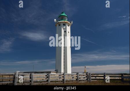 Antifer lighthouse (France Stock Photo - Alamy