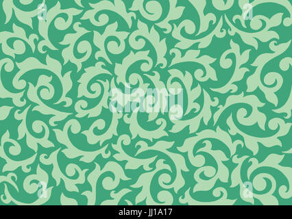 A hand drawn non-repeating pattern inspired by medieval designs Stock ...