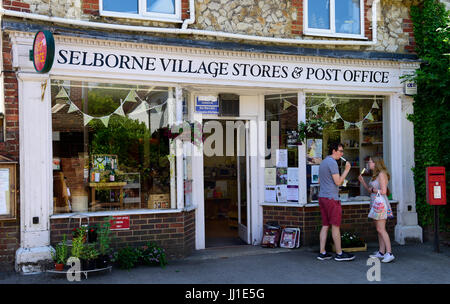 General view of the facade of Selborne Village Stores & Post Office in ...