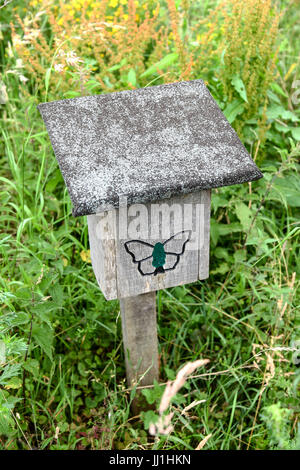 Prees Heath Common nature reserve near Whitchurch, Shropshire, England ...