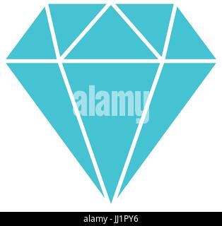 rhombus geometric shape character line icon vector illustration Stock ...