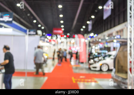 blured Modified car with people background Stock Photo - Alamy