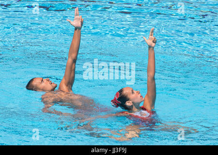 Ferreras Berta & Ribes Pau (ESP), APRIL 28, 2018 Artistic Swimming ...