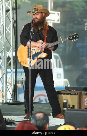 Chris Stapleton on stage for NBC Today Show Concert Series with Chris ...
