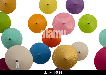 An array of colorful umbrellas and parasols Stock Photo - Alamy