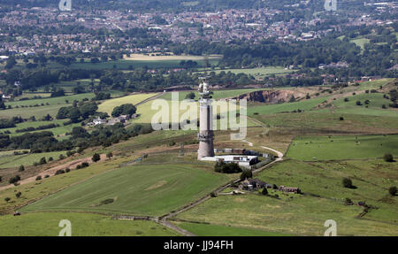 Aerial View of Sutton Common BT Tower in the Snow Stock Photo - Alamy