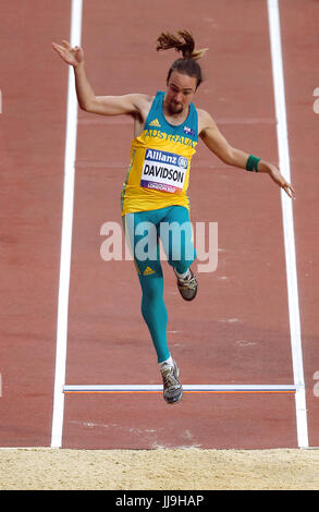 Australia's Brayden Davidson competes in the Men's Long Jump T36 Final ...