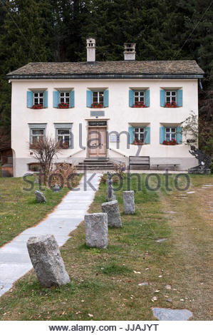 Nietzsche House, Sils Maria, Upper Engadine, Switzerland Stock Photo ...