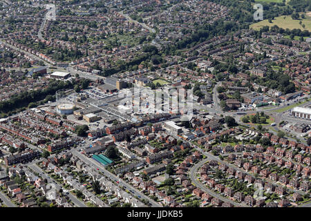 aerial view of Crossgates in Leeds, UK Stock Photo - Alamy