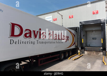 Davis Haulage HGV Stock Photo - Alamy