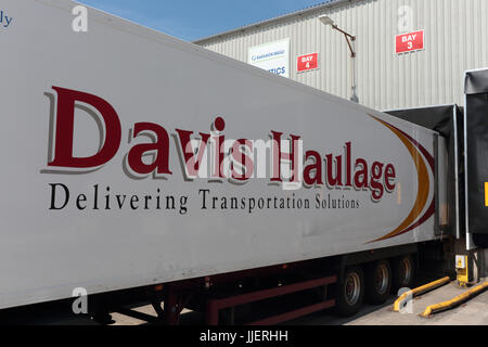 Davis Haulage HGV Stock Photo - Alamy