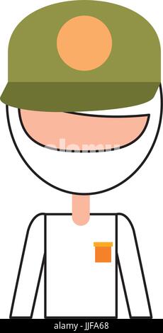 fisherman with hat avatar character Stock Vector Image & Art - Alamy