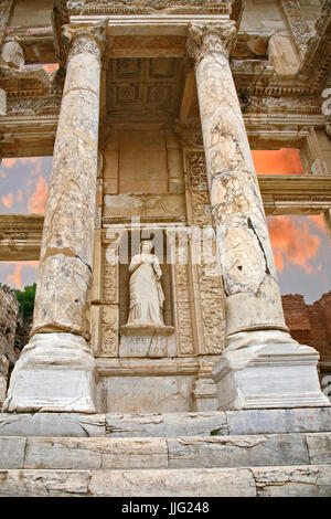 The Rhodian Peristyle and Prytaneum, ancient city of Ephesus, near ...