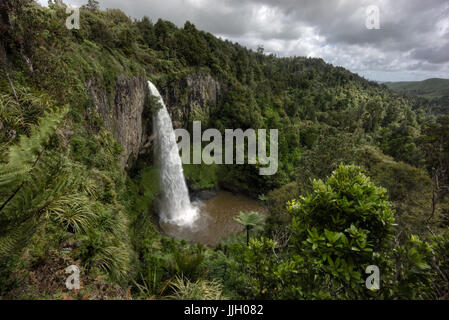 Bridal Veil Falls, Raglan, New Zealand Stock Photo - Alamy