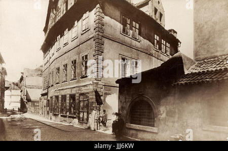 Jewish quarter of Prague formerly the medieval ghetto. Josefstadter ...