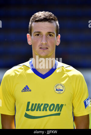 FC Fastav Zlin, Czech soccer league season 2015/2016. Top row from left ...